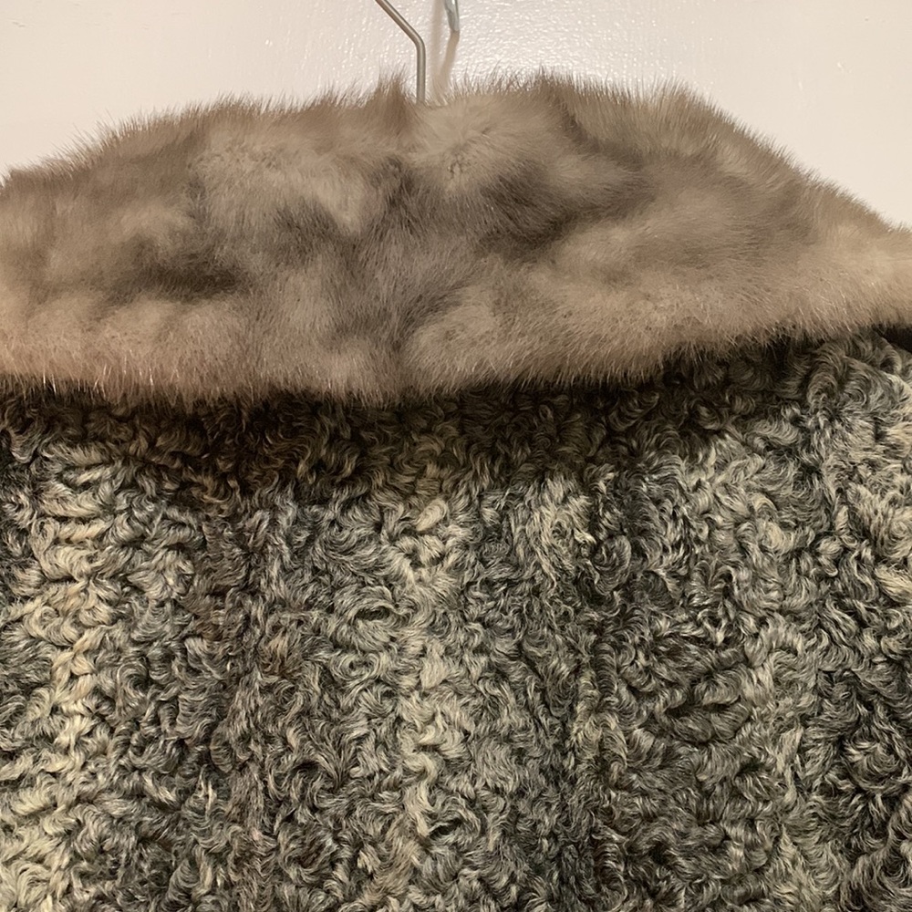 100% Real Genuine Persian Lamb Astragan Astrakhan Cos… - Gem